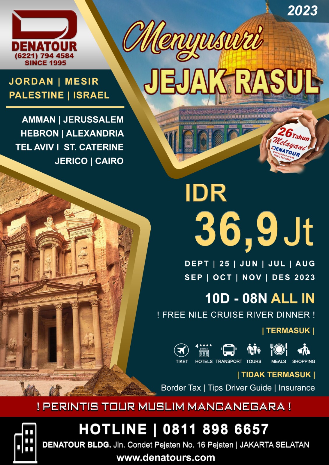 Menyusuri Jejak Rasul | 10D 08N | Denatour Tour Travel Haji dan Umrah ...